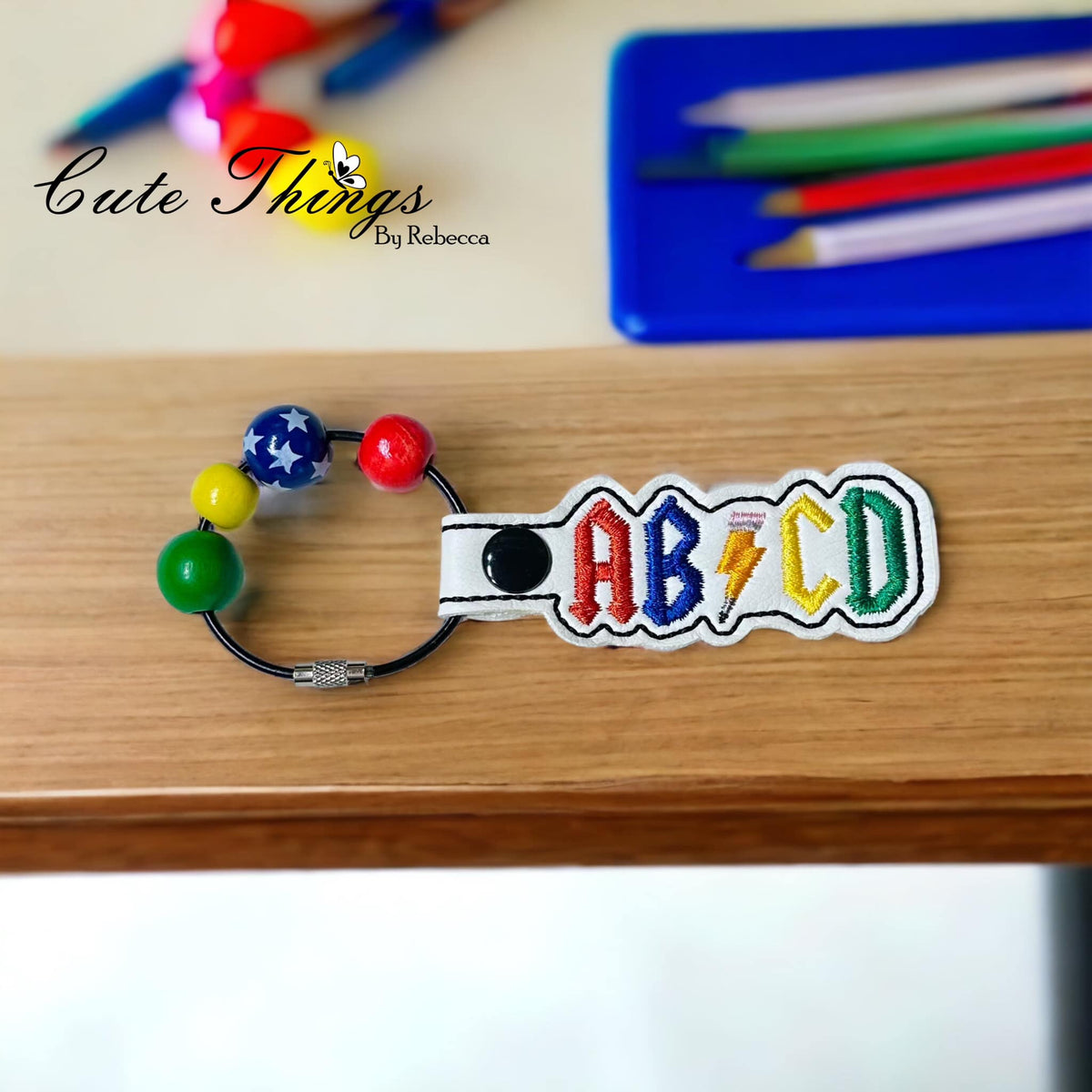 ABCD Snap Tab – Cute Things By Rebecca Embroidery
