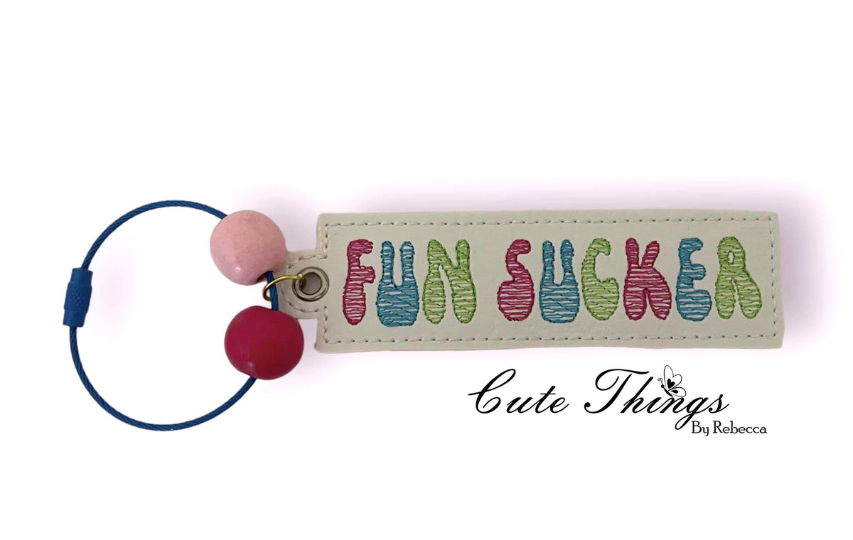 Fun Sucker Bookmark/Ornament – Cute Things By Rebecca Embroidery