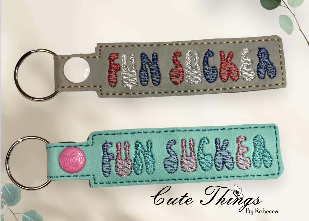 Fun Sucker Snap Tab – Cute Things By Rebecca Embroidery
