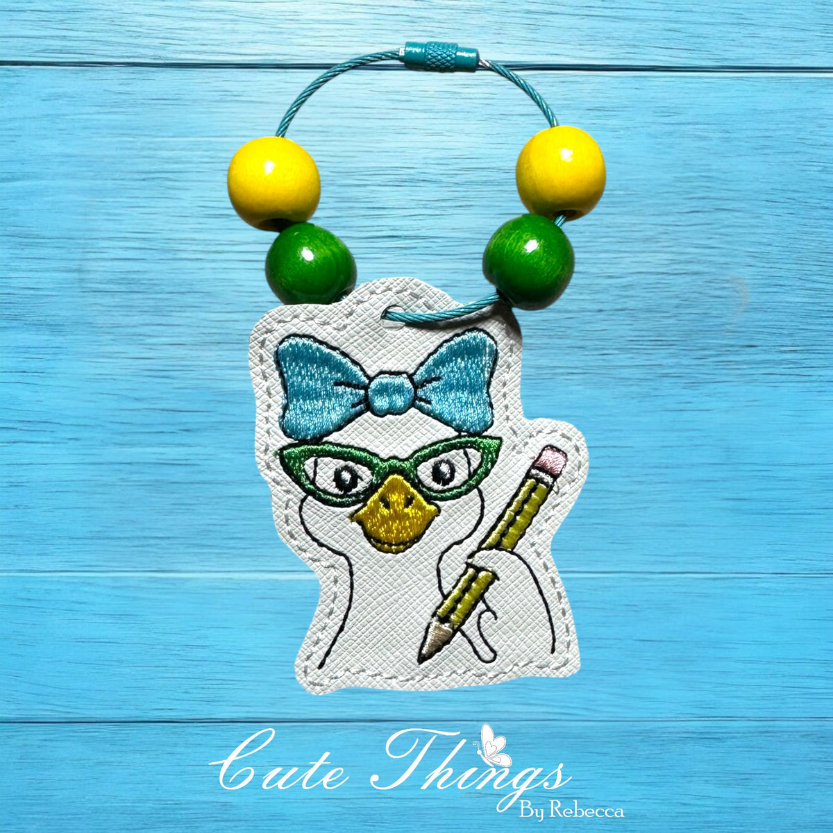 School Goose ITH – Cute Things By Rebecca Embroidery