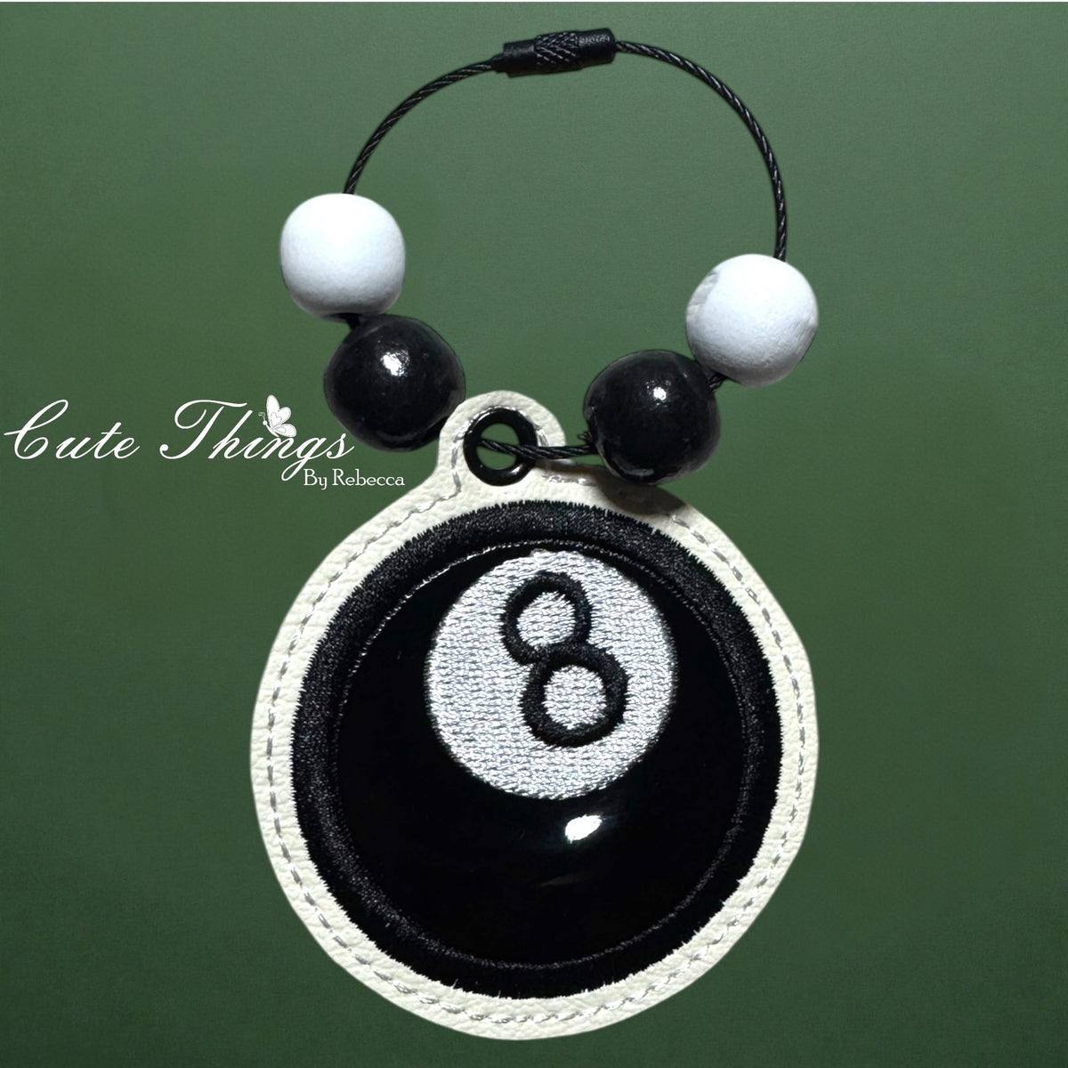 Applique 8 Ball ITH – Cute Things By Rebecca Embroidery