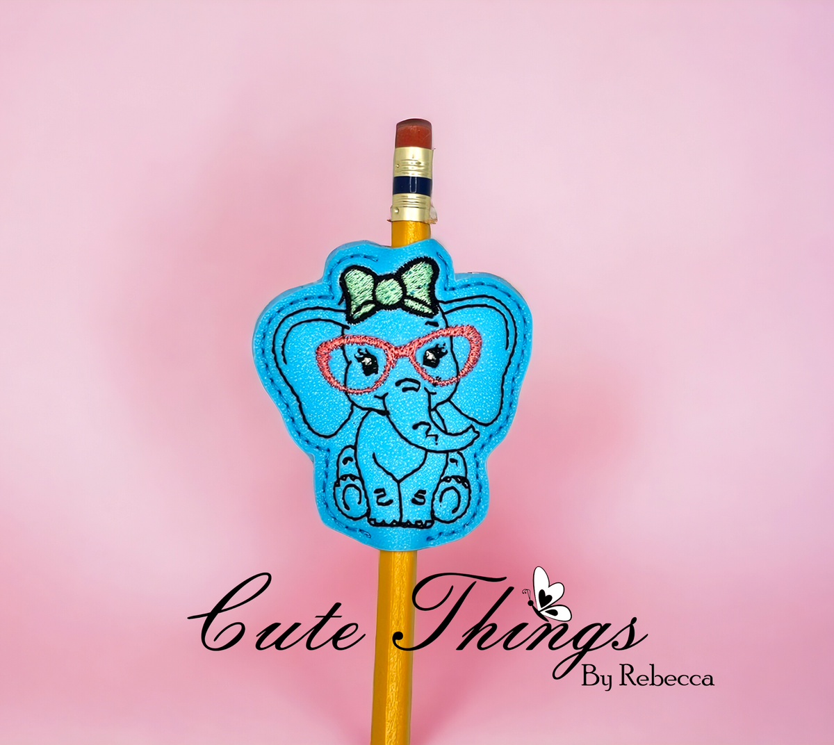 Mini Elephant Sliders – Cute Things By Rebecca Embroidery
