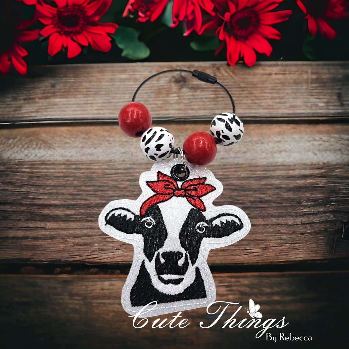 Just A Cow ITH – Cute Things By Rebecca Embroidery