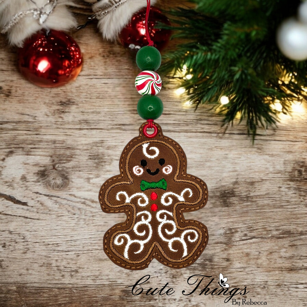 Swirl Gingerbread ITH – Cute Things By Rebecca Embroidery