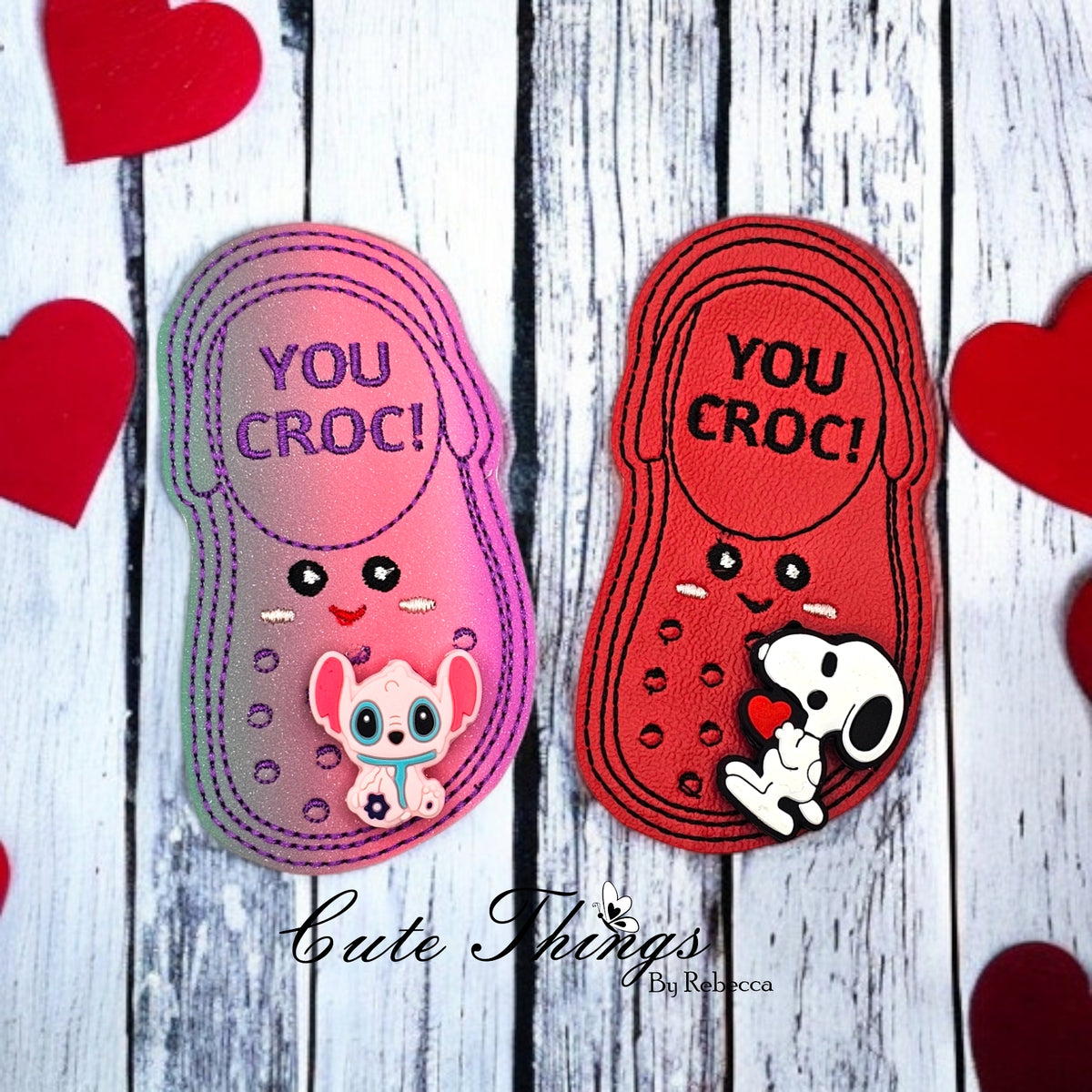 You Croc Card – Cute Things By Rebecca Embroidery
