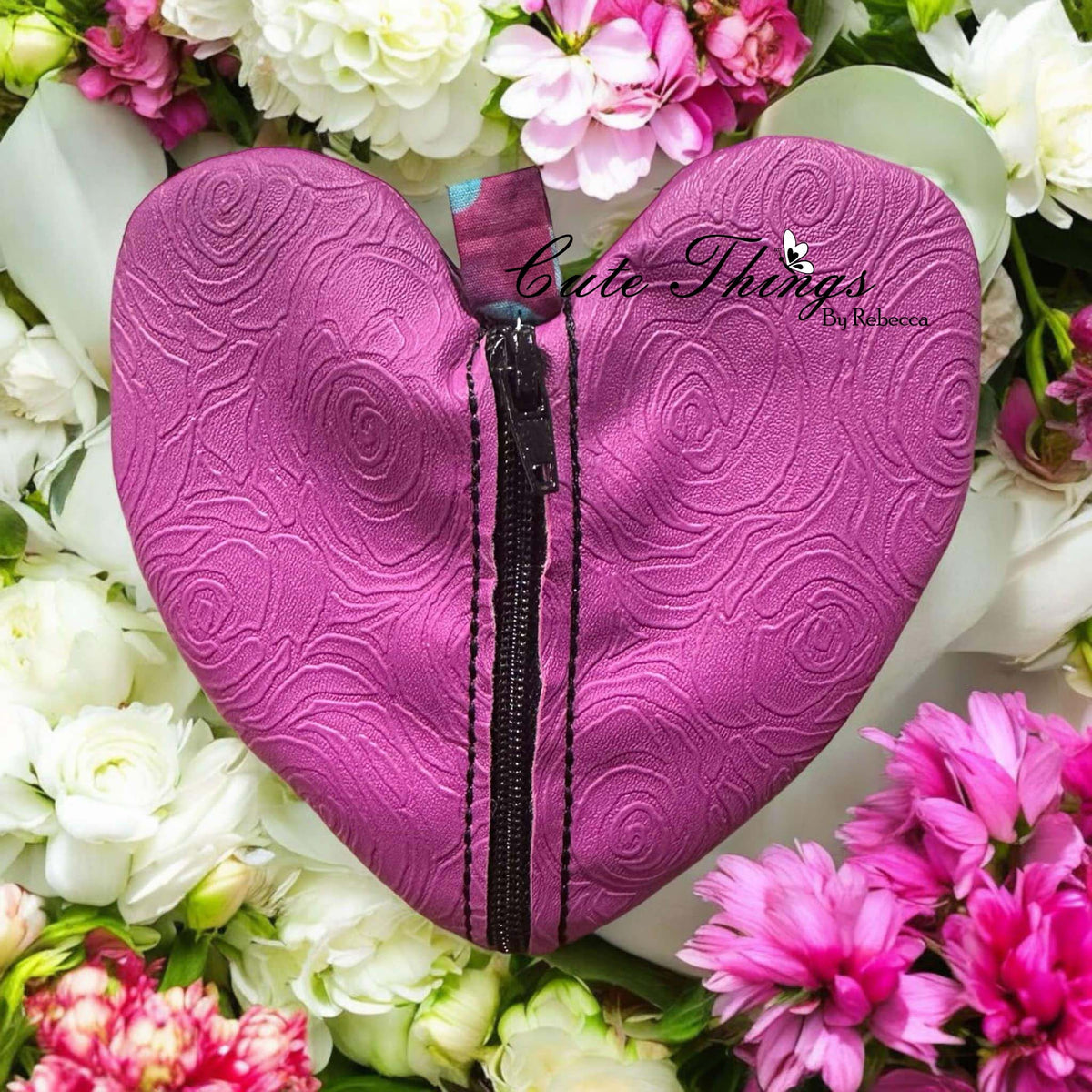 Heart Shaped Bag – Cute Things By Rebecca Embroidery