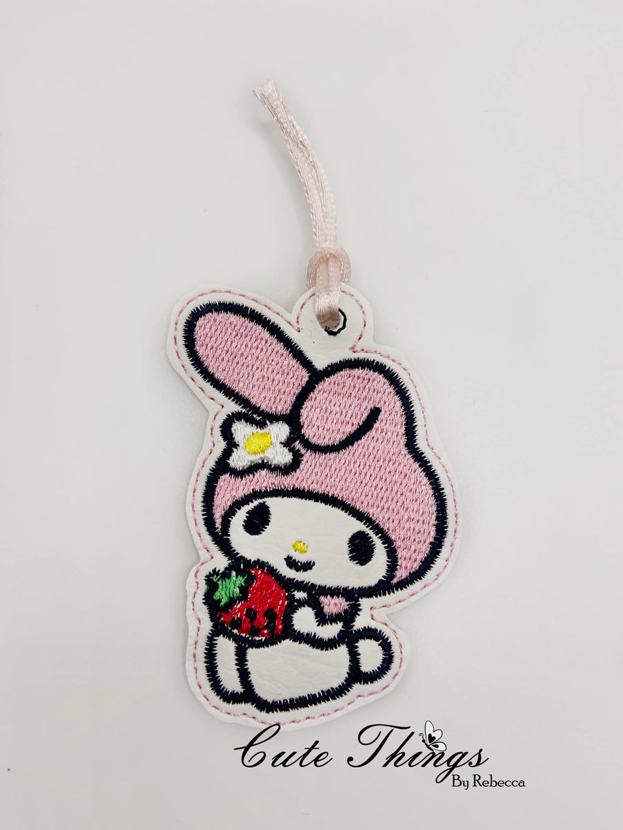 My Melody Bookmark/ Ornament – Cute Things By Rebecca Embroidery