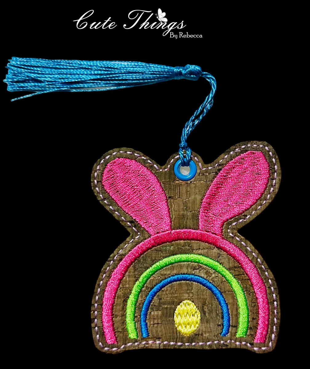 Rainbow Ears Bookmark/Ornament – Cute Things By Rebecca Embroidery